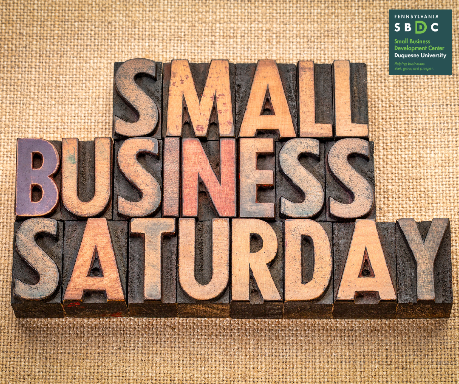 Small Business Saturday | Duquesne University SBDC