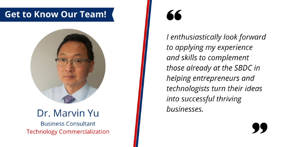 Meet Marvin Yu | Duquesne SBDC